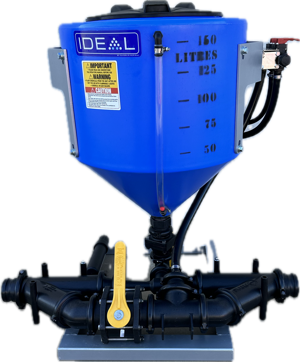 Ideal 150L 3" Chemical Hopper Banjo Granny Pot Vat – Sprayer Warehouse ...